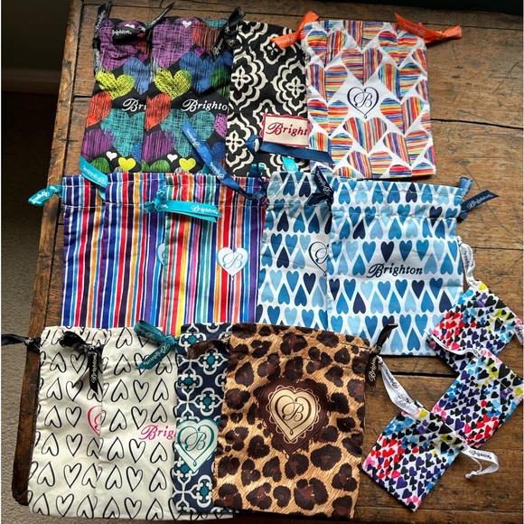 Brighton | Jewelry | Brighton Drawstring Gift Bags 2 | Poshmark